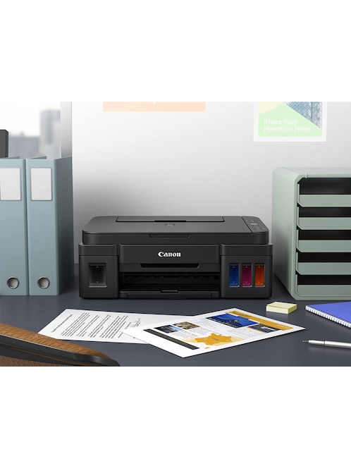 Multifuncional Canon PIXMA G2110 de tinta continua inalámbrica a color 6