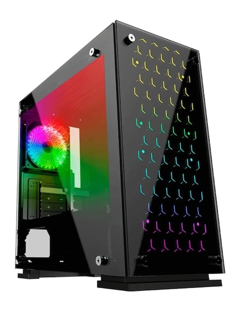 Gabinete Gamer Balam Rush Talos RGB Cristal Templado 1