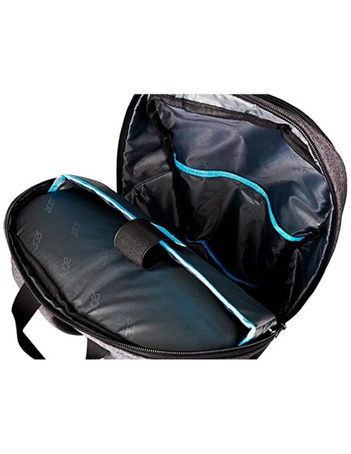 Mochila con portalaptop Predator Acer Nitro impermeable unisex 2