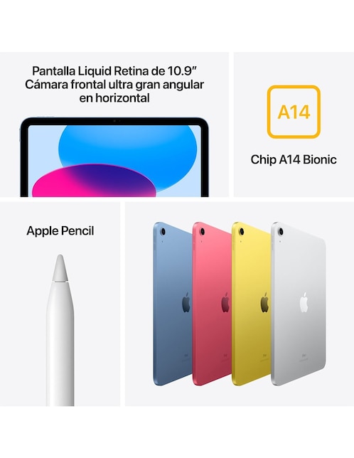 Tablet Apple iPad 10.9 pulgadas 3