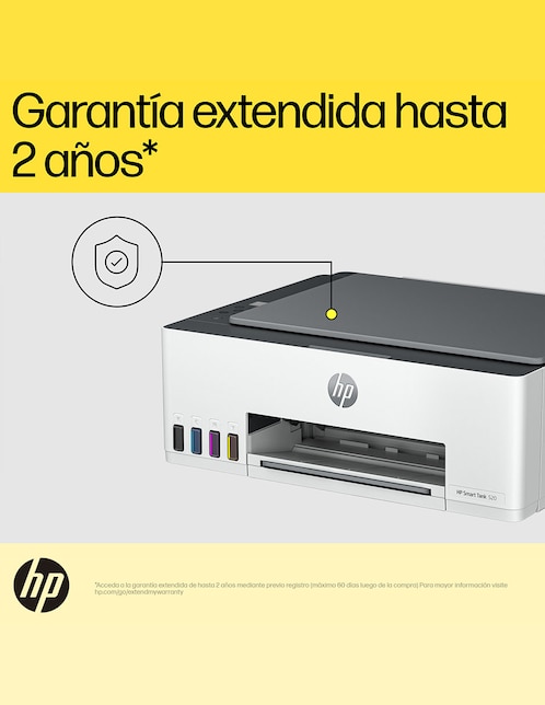 Multifuncional Hp Smart Tank 580 de tinta continua inalámbrica a color 10