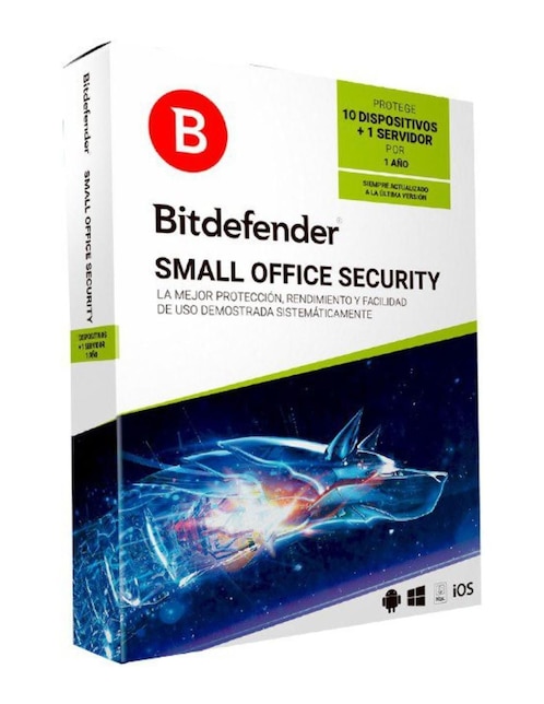 Small Office Security Antivirus Bitdefender para 10 usuarios 1