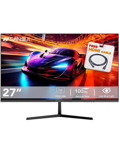 Monitor Sansui standard full HD 27 pulgadas SMX27X3FA 1