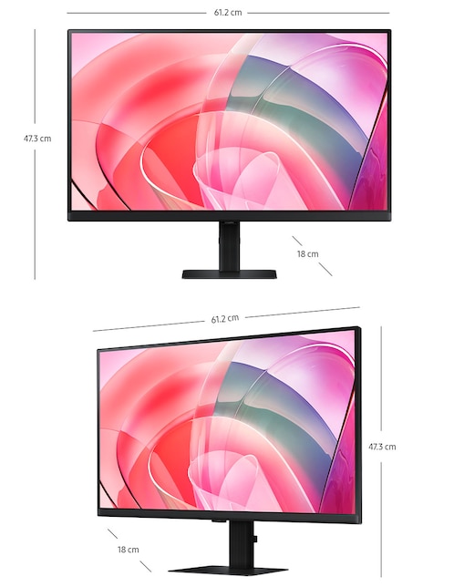Monitor Samsung standard 4K 27 pulgadas LS27D700EALXZX 10