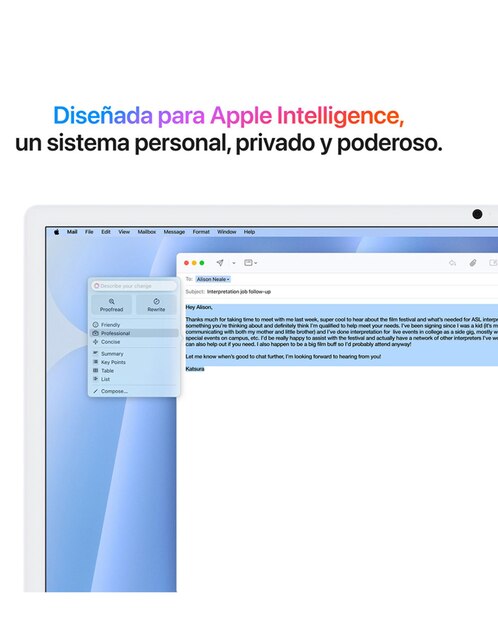 Computadora all in one Apple iMac 24 pulgadas 24 pulgadas HD M4 16 GB ...