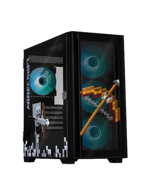 Gabinete Xtreme PC Gaming Minecraft Skeleton 1