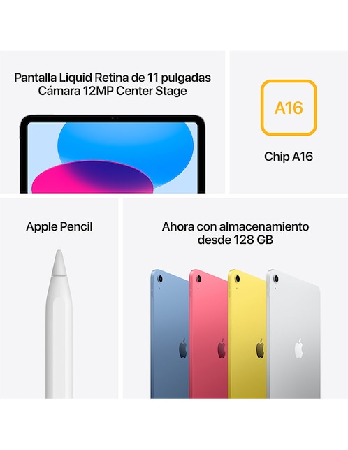 Apple iPad A16 11 pulgadas 4