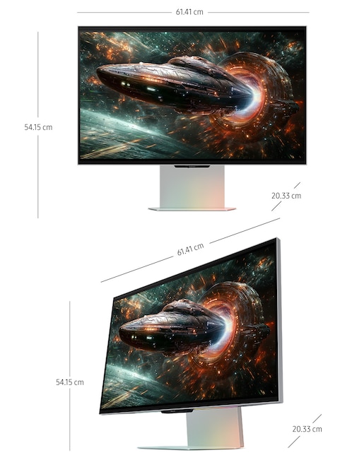 Monitor gamer Samsung standard 4K 27 pulgadas LS27FG900XNXZX 9