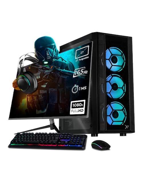 Computadora gamer Xtreme Pc Gaming XTPCR732GB5060MKB 27 pulgadas Full ...