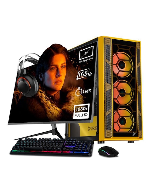 Computadora gamer Xtreme Pc Gaming XTPCR732GB5060MKA 27 pulgadas Full ...