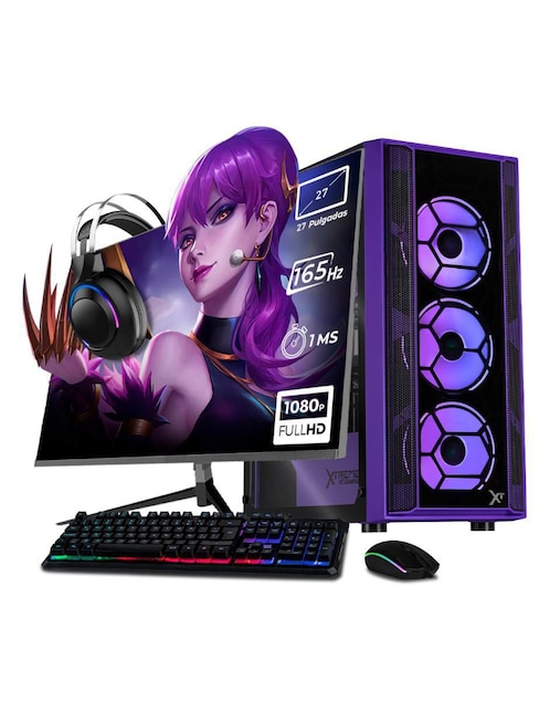 Computadora gamer Xtreme Pc Gaming XTPCR732GB5060MKV 27 pulgadas Full ...