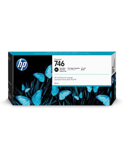 Cartucho tinta original hp 746 negro 1