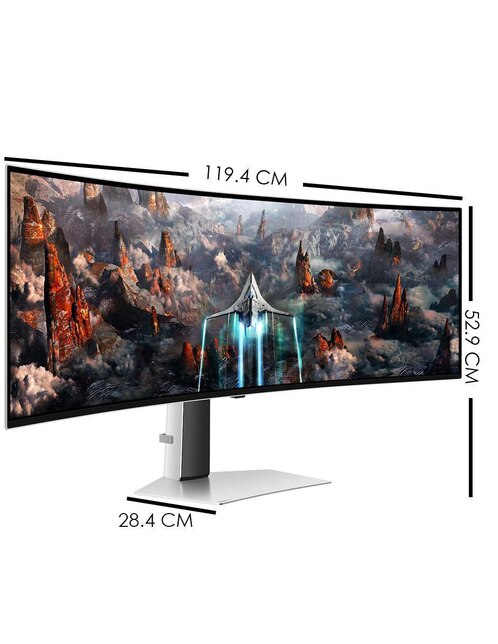 Monitor Gamer Samsung lS49CG932SNXZA XDR DQHD 49 pulgadas Odyssey G9 ...