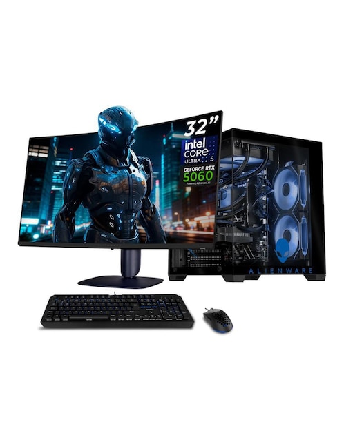 Computadora gamer Xtreme Pc Gaming XTPCU532GB55060MAE 32 pulgadas QHD ...