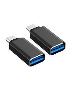 Adaptadores USB 3.0 a USB-C Redlemon On The Go negros