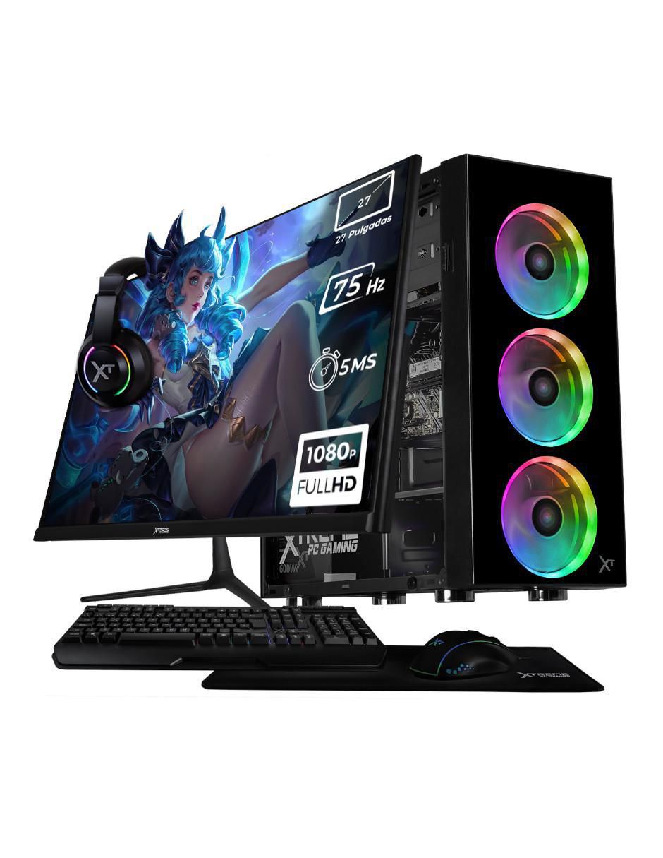 Computadora gamer Xtreme Pc Gaming XTPCI532GBHD730MDB 27 pulgadas Full ...