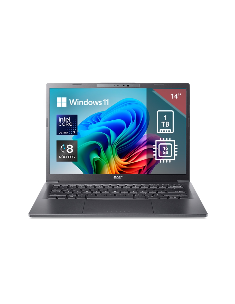 Laptop thin & light touch Acer Aspire 14 ai 14 pulgadas wuxga intel ...